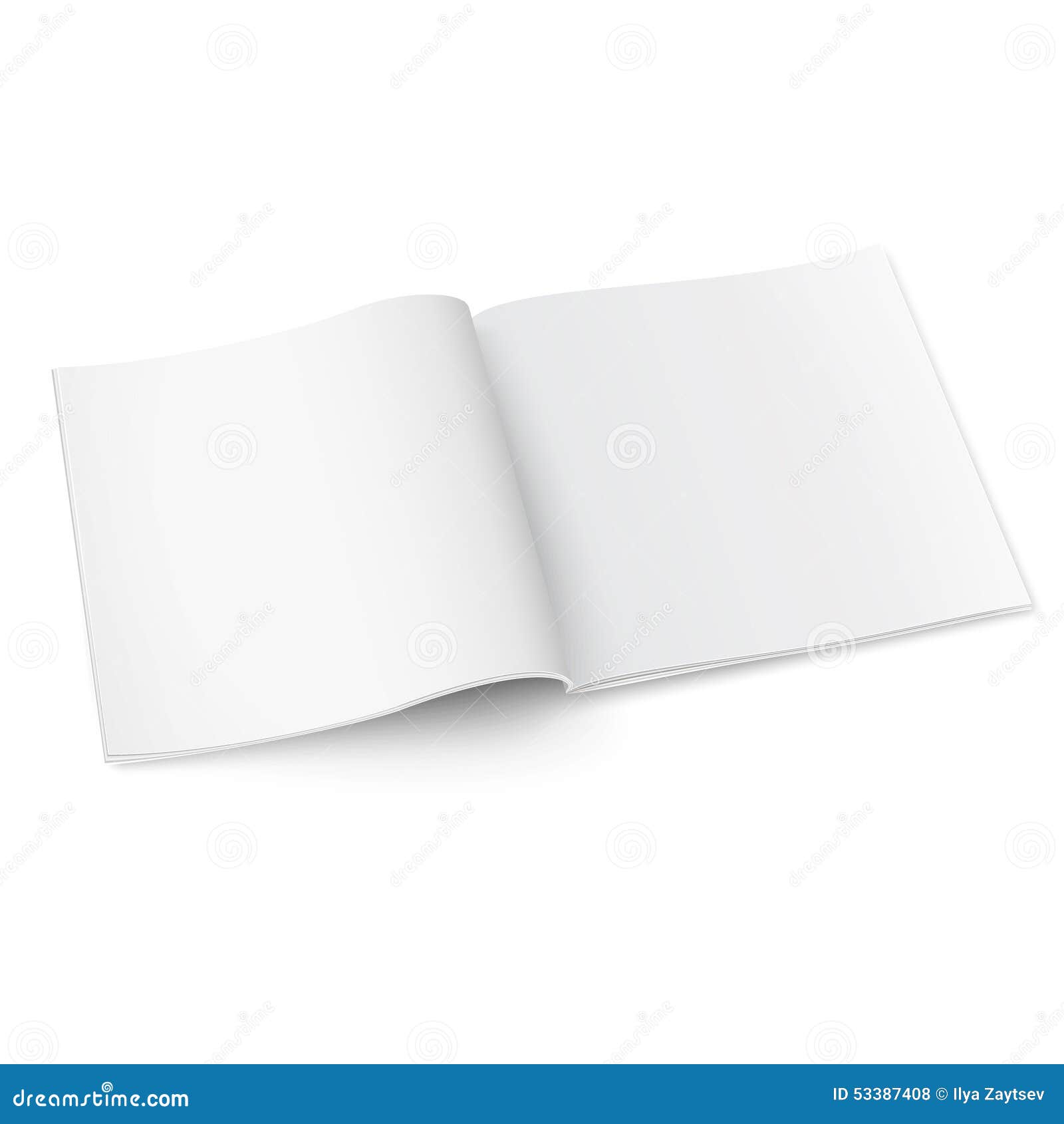 Square Paperback Book Template Stock Illustrations – 1,063 Square ...