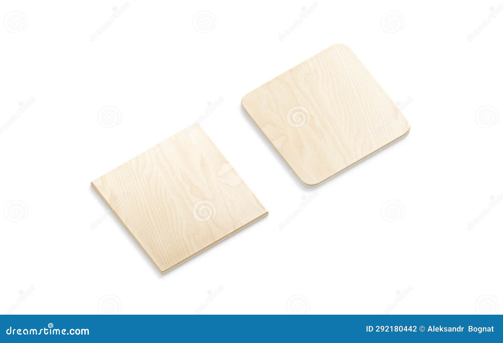 Square Wood Block Background Multiple Wood Textures Multiple Colors 3D ...