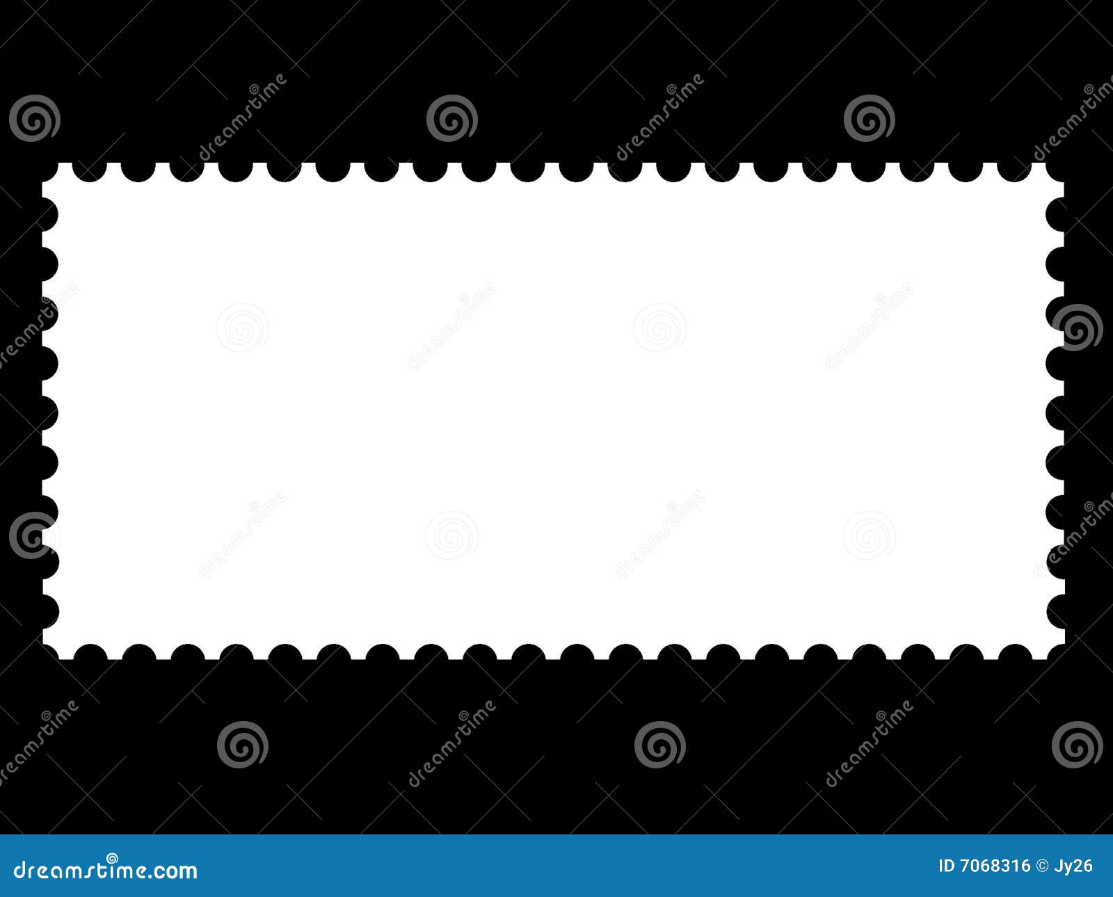 Blank Stamp Cartoon Vector | CartoonDealer.com #153371811