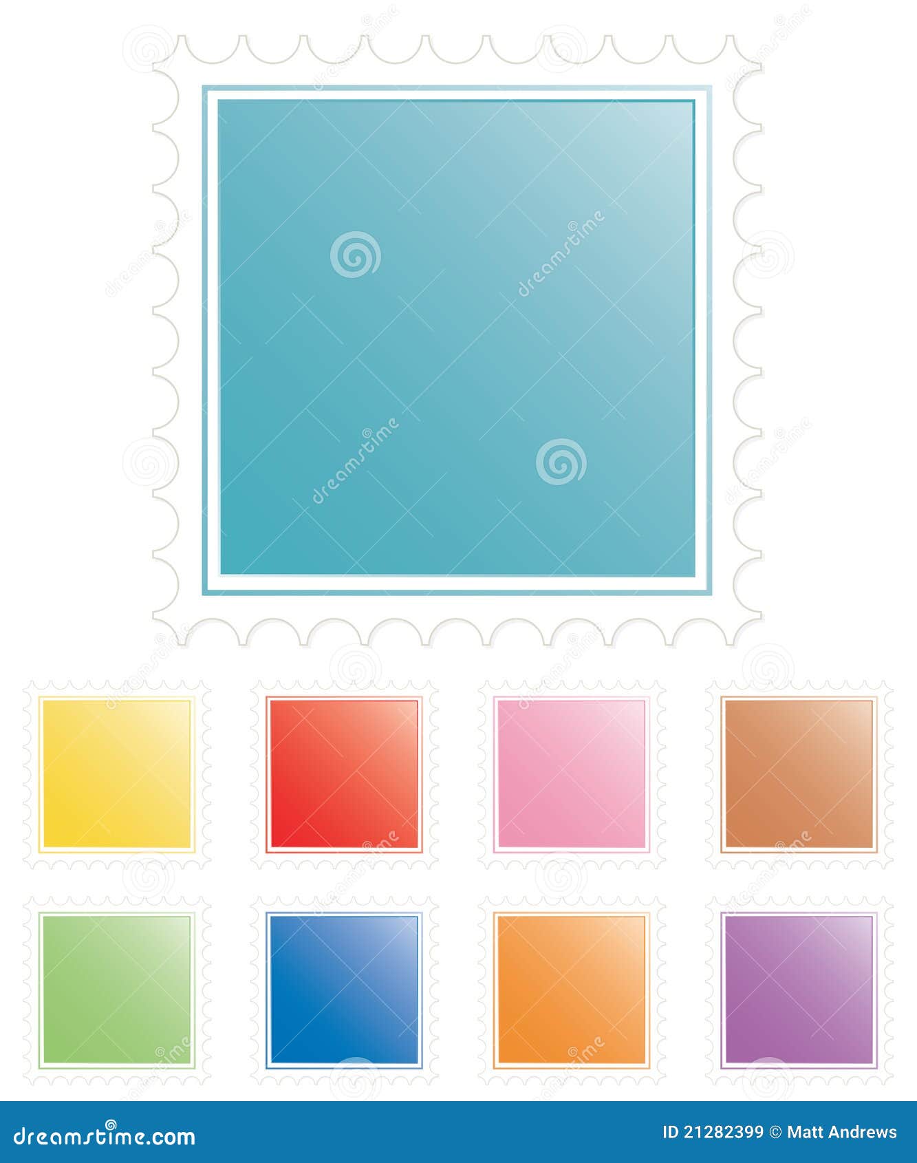 Square Stamps Vector Repeat Pattern | CartoonDealer.com #278863213