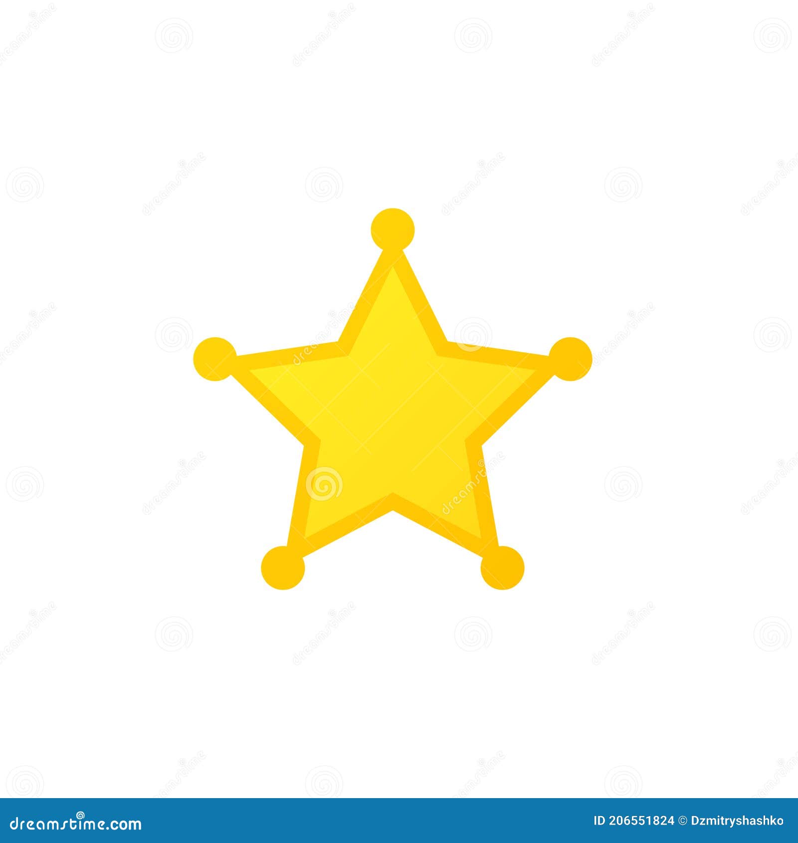 Blank Star Labels. Set Of 6 Stickers. Star And Circle Shape Frames ...