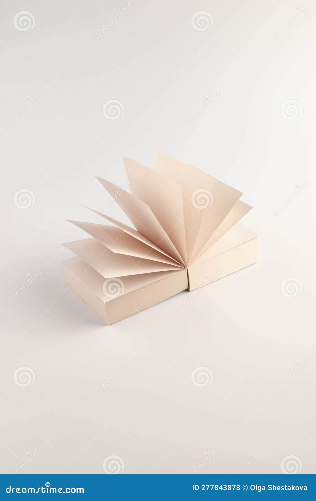 Blank Sticker Notes on the White Background. Sticky Note Paper Stock ...