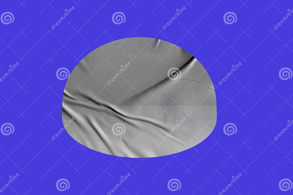 Blank Sticker Texture Design for Mockup Template Stock Illustration ...