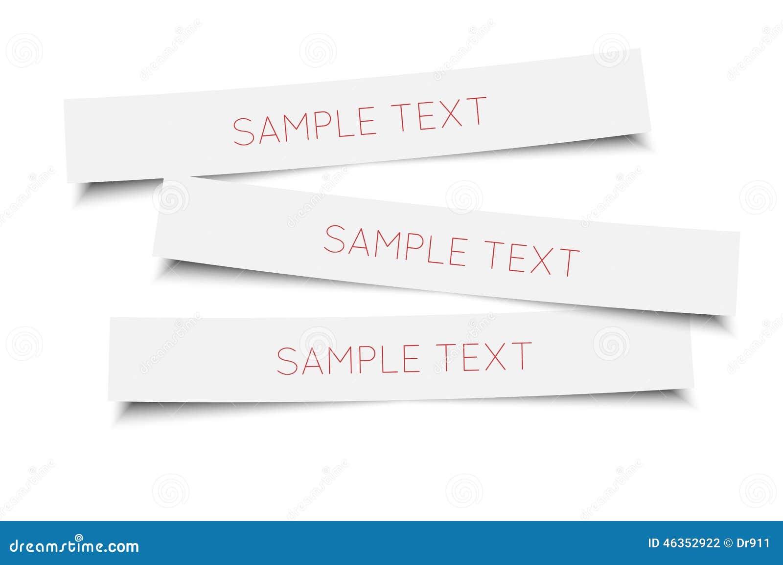 Blank stickers stock vector. Illustration of empty, blank - 46352922