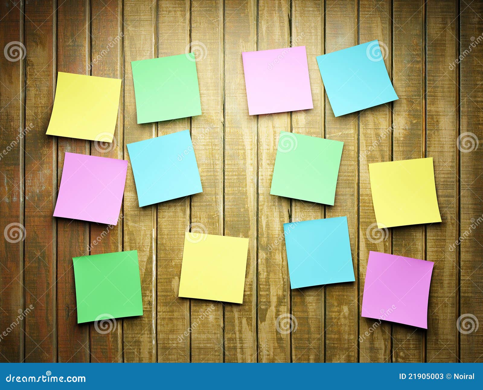 Blank sticky notes stock illustration. Illustration of dark - 21905003