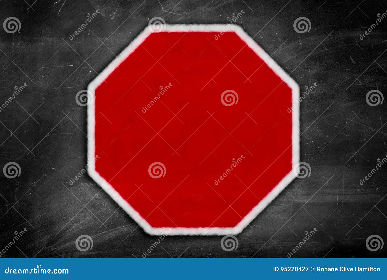 Blank Stop Sign Outline