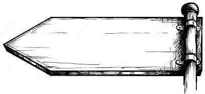 Blank street sign stock illustration. Illustration of drawing - 884773