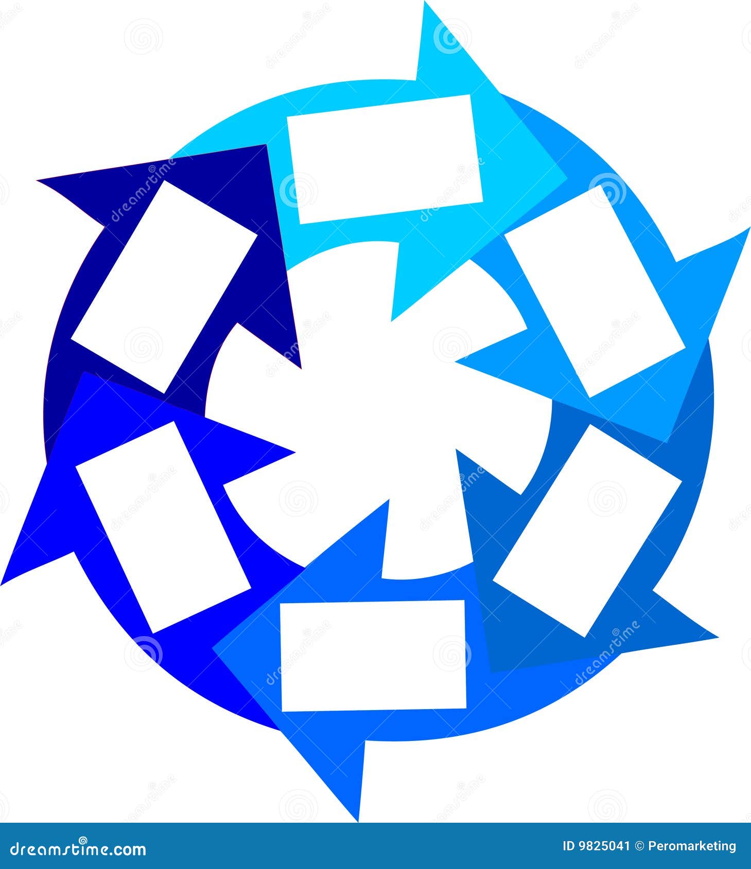 Blank success circle stock illustration. Illustration of decision - 9825041