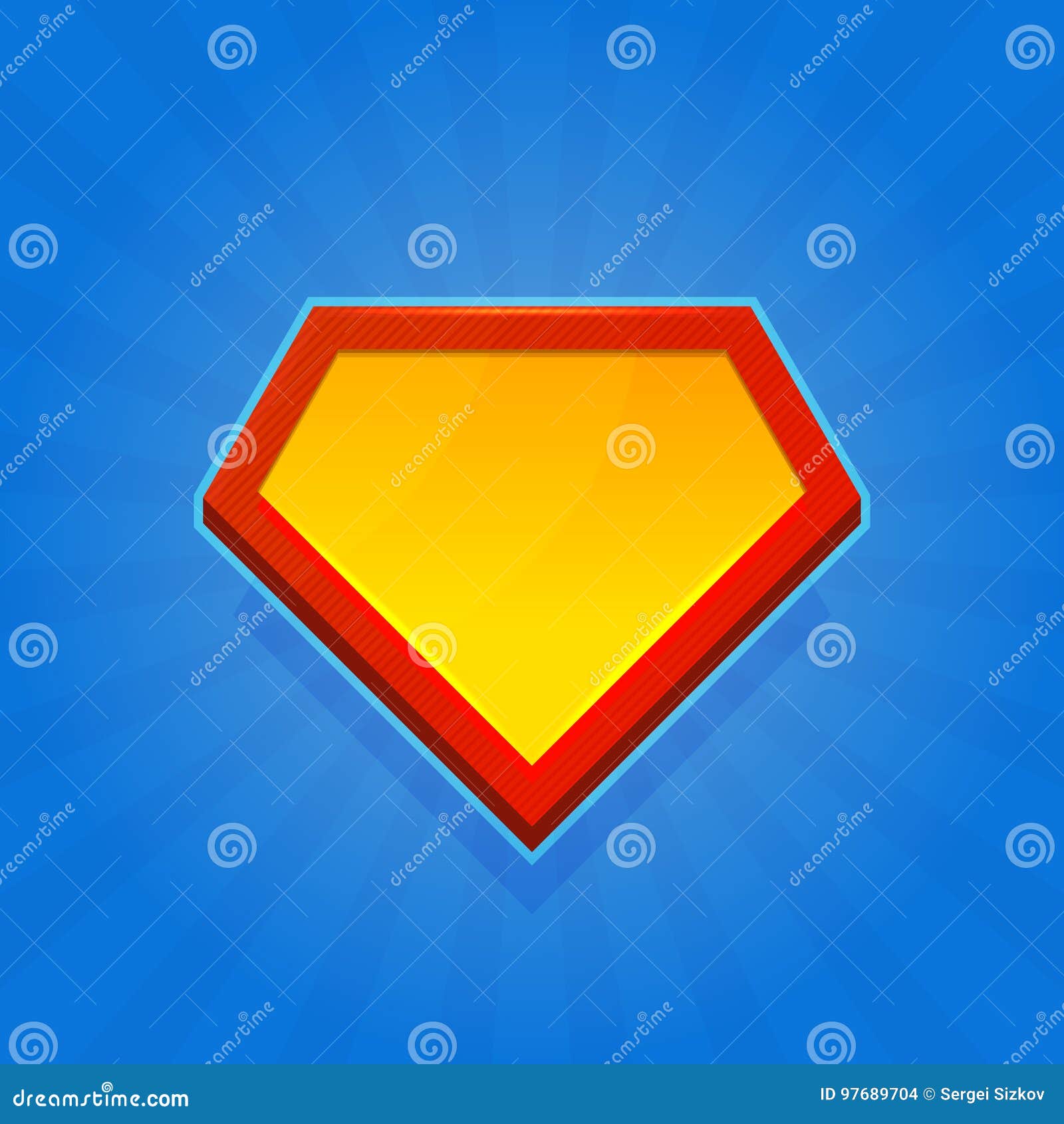 Superhero Logo, Pop Art Background Stock Photography | CartoonDealer ...