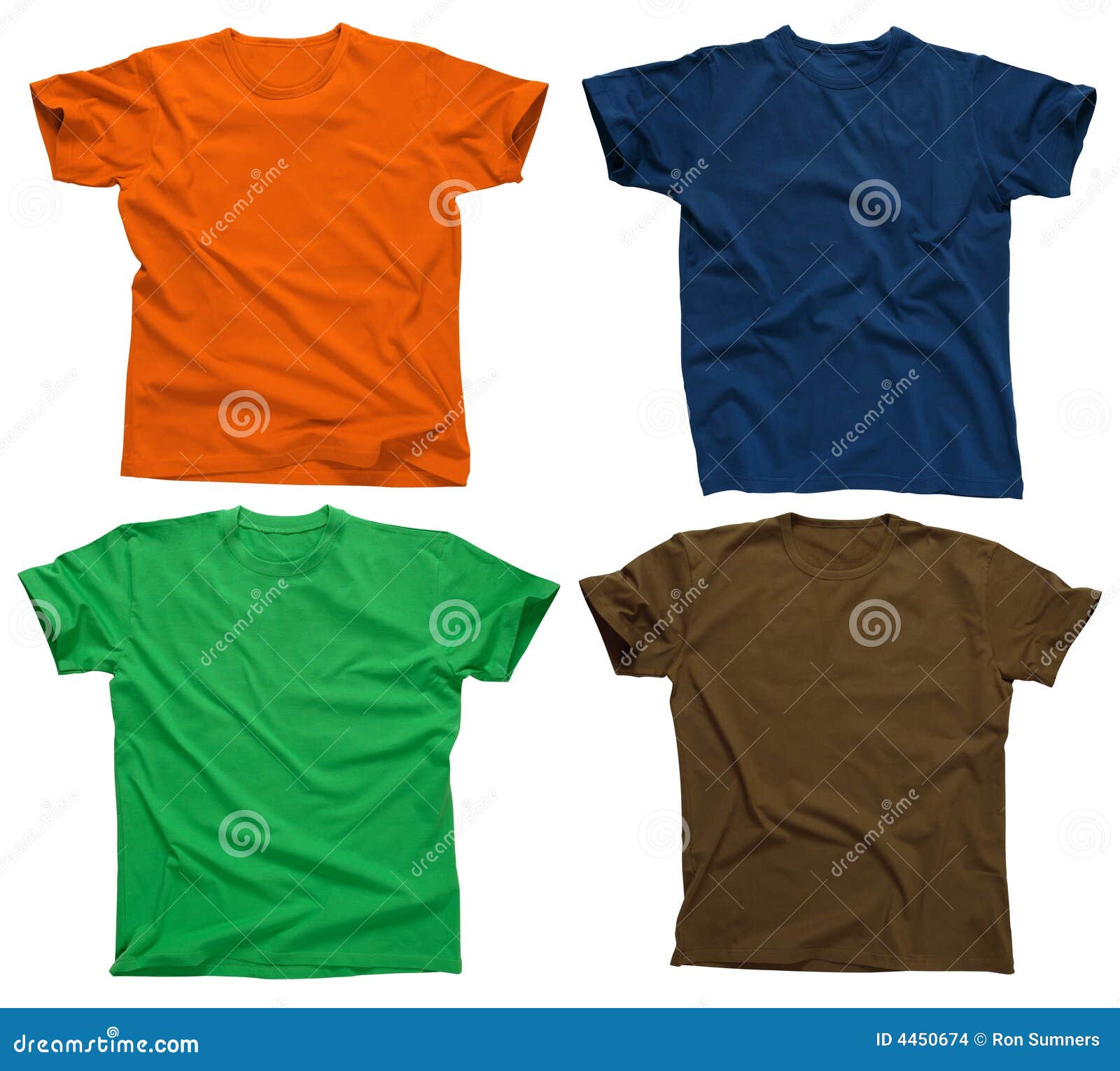 Blank t-shirts 4 stock photo. Image of collection, display - 4450674