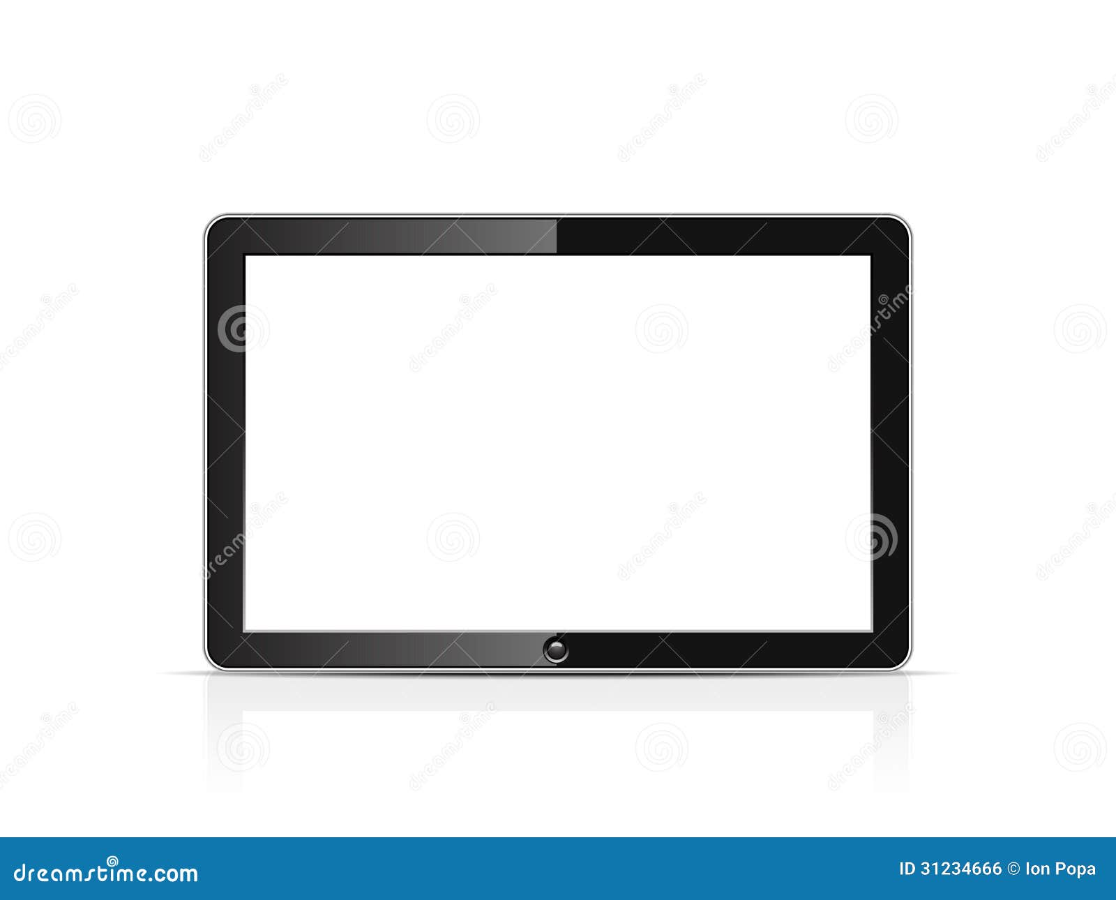 Blank Tablet Royalty Free Stock Image - Image: 31234666