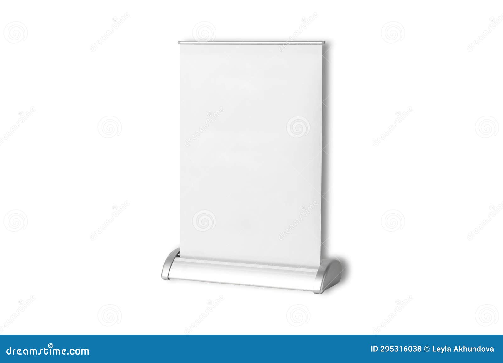 Blank Tabletop Menu Stand Mockup Isolated on White Background. Stock ...