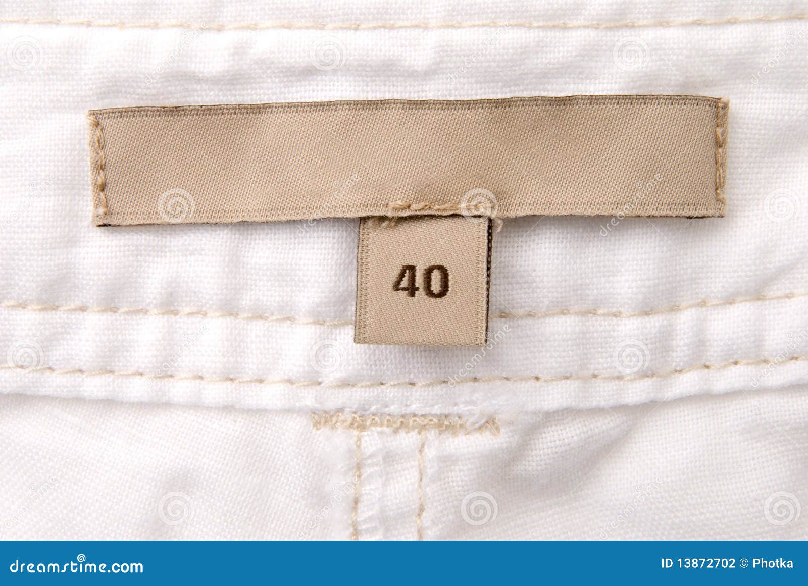 Blank tag stock photo. Image of size, label, detail, empty - 13872702