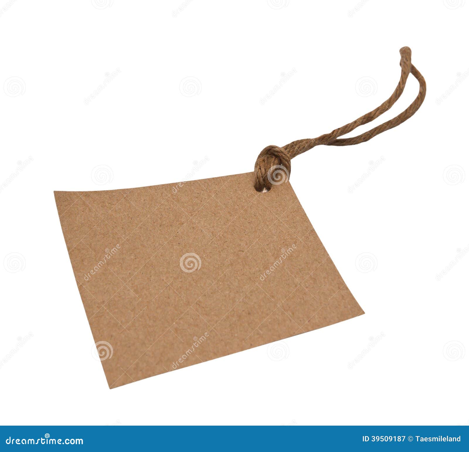 324 Textured Blank Tag Tied Brown String Price Tag Stock Photos - Free ...