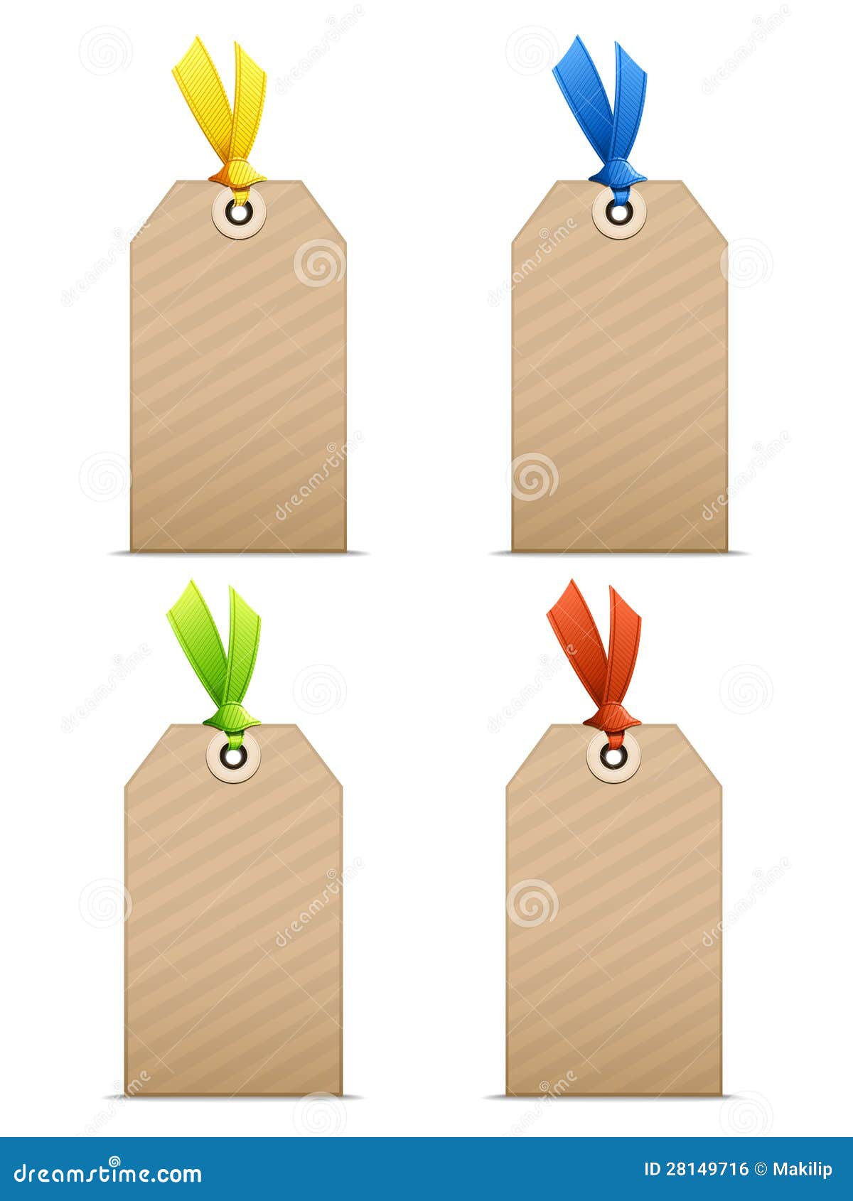 Blank Tags stock vector. Illustration of tags, green - 28149716