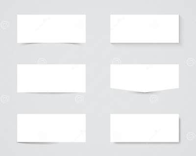 Blank Text Box Shadows stock vector. Illustration of card - 53318750