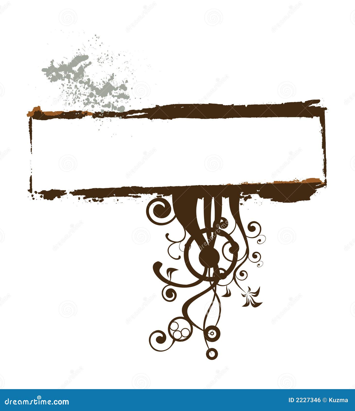 Blank for text or design stock illustration. Illustration of back - 2227346