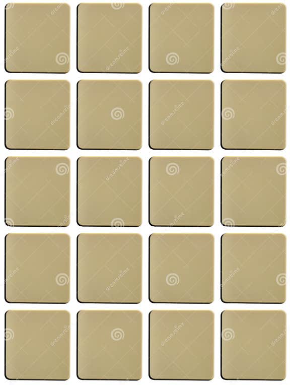 Blank tiles stock illustration. Illustration of network - 2851170