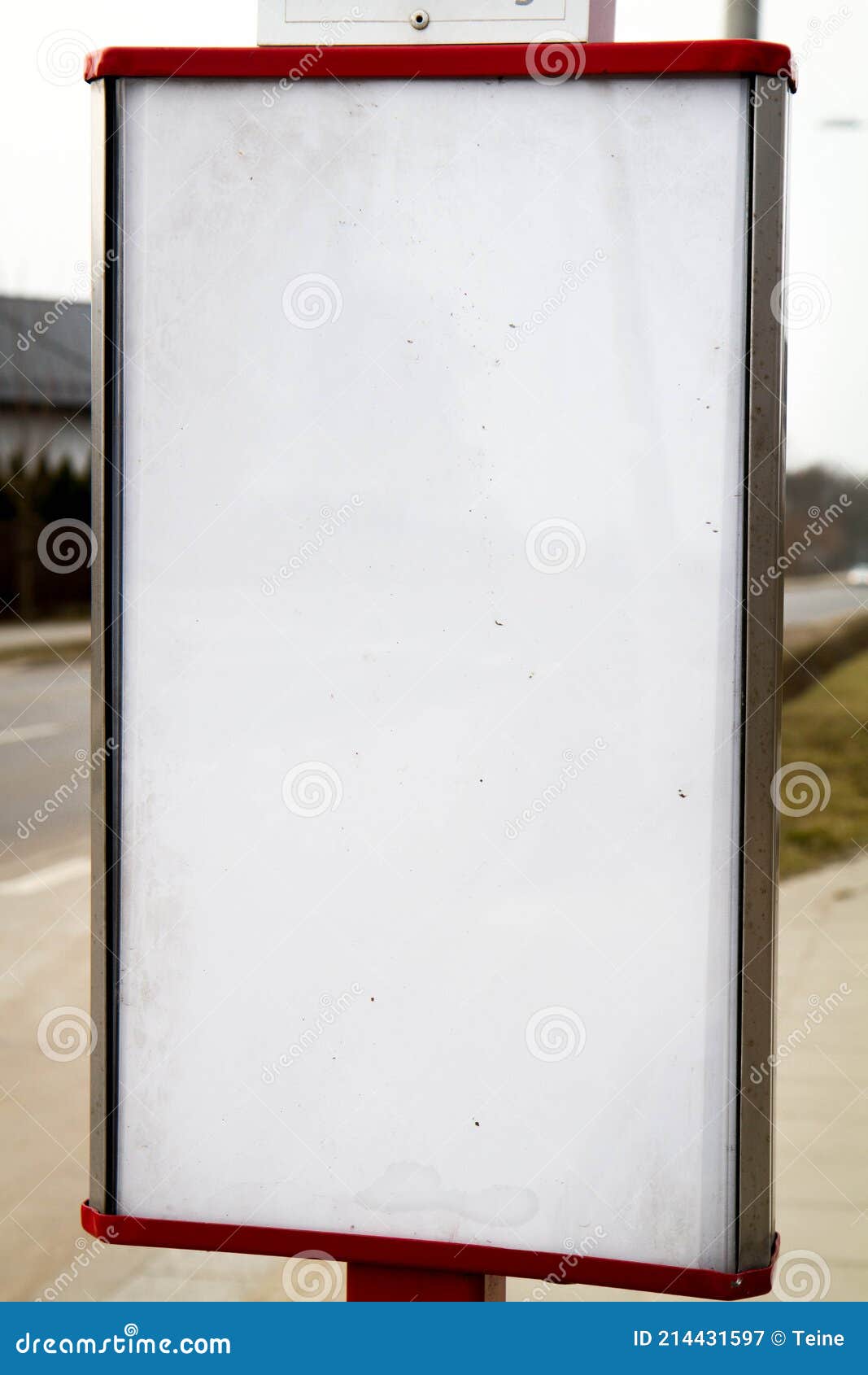 Blank timetable frame stock image. Image of copy, outdoor - 214431597