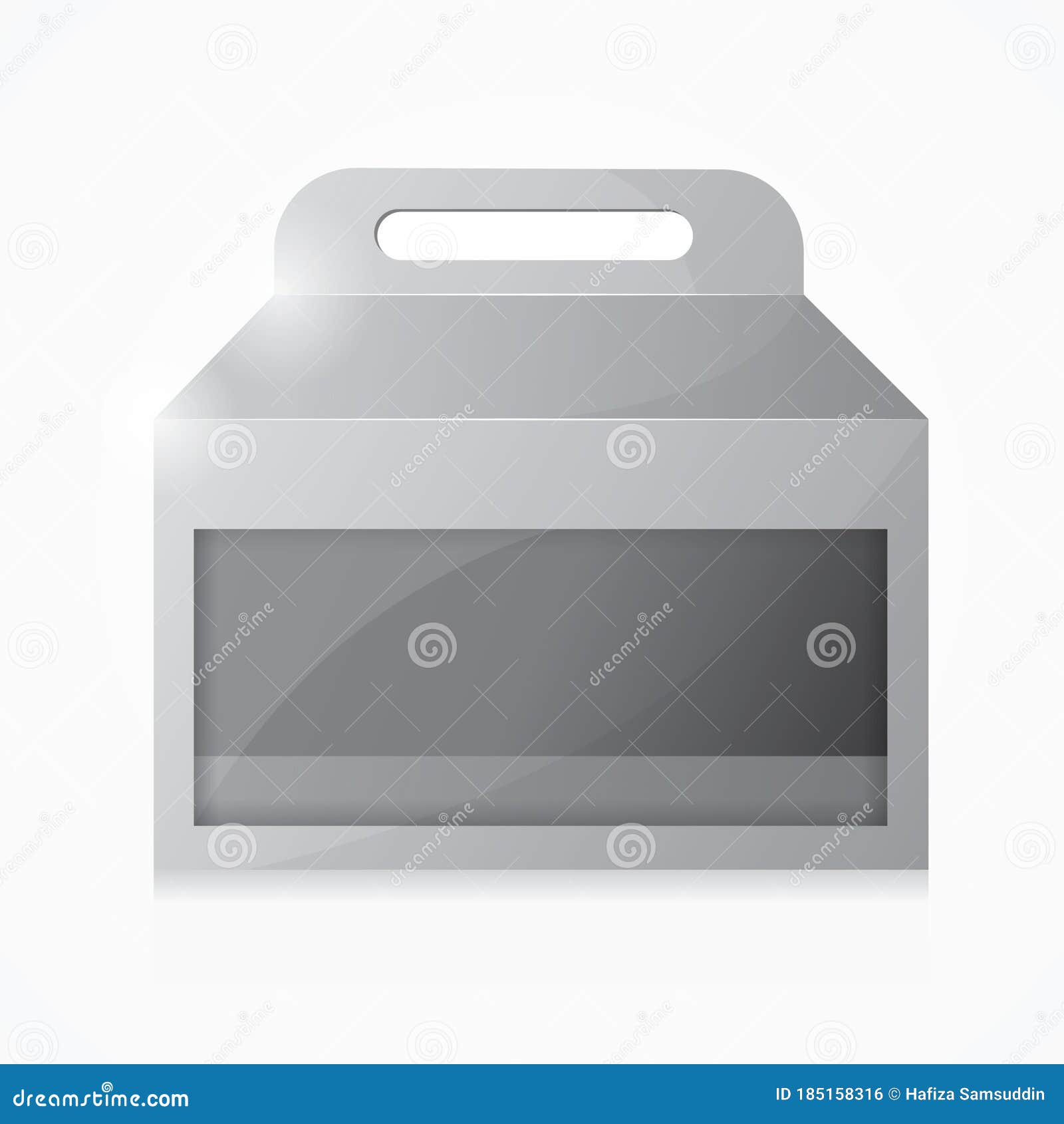 Blank Toy Package. Vector Illustration Decorative Design Stock Vector ...