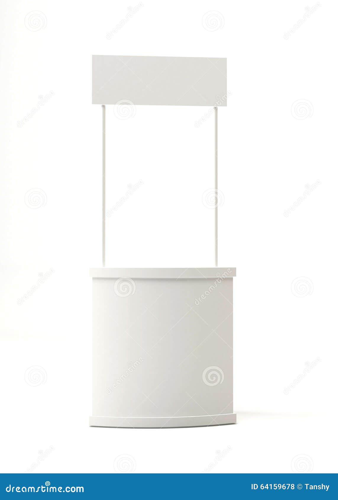 Blank Trade Show Booth for Designers Icon Stock Illustration ...