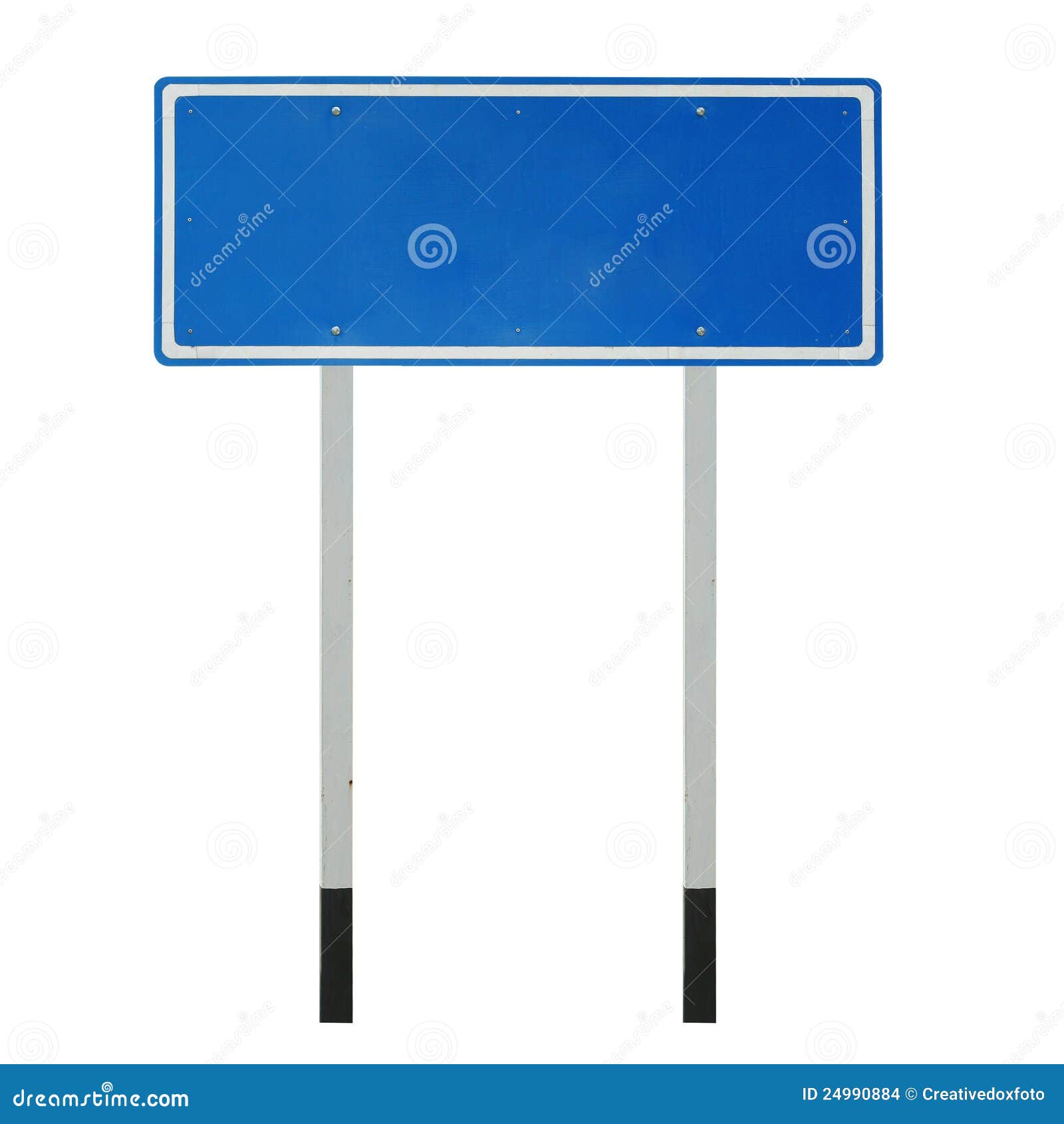 Blank traffic sign stock photo. Image of highway, construction - 24990884