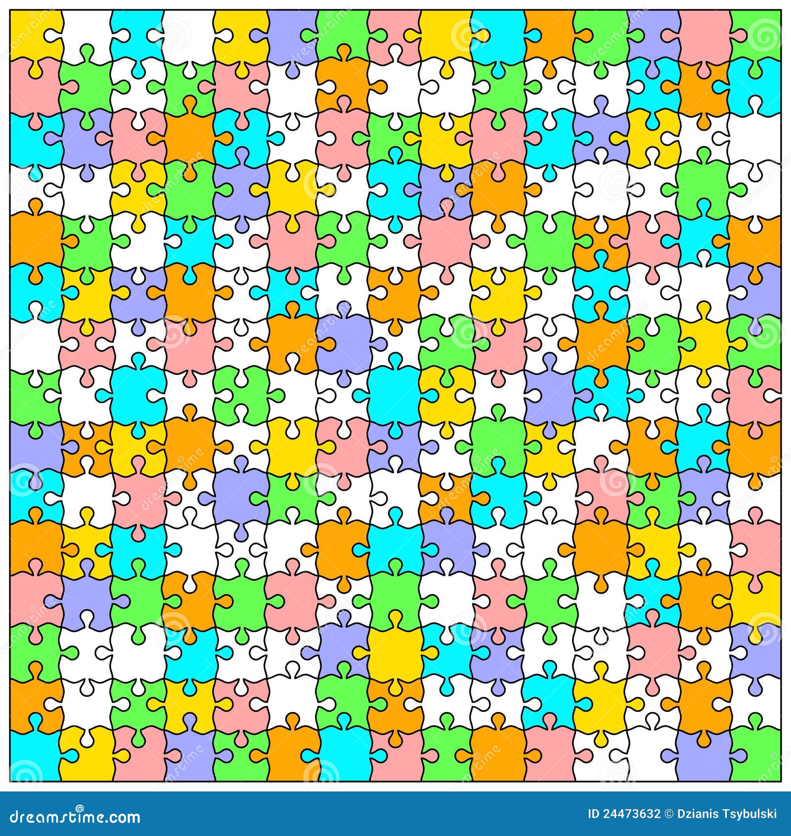 Blank Transparent Background Puzzle Cartoon Vector | CartoonDealer.com ...