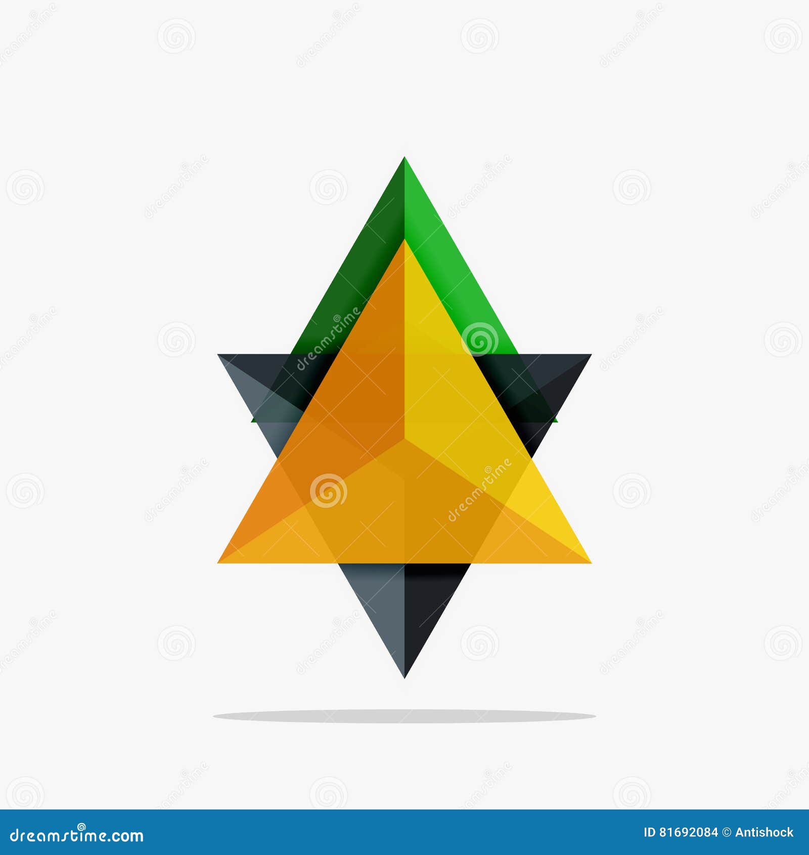 Blank Triangle Infographic Backgrounds Vector Illustration ...