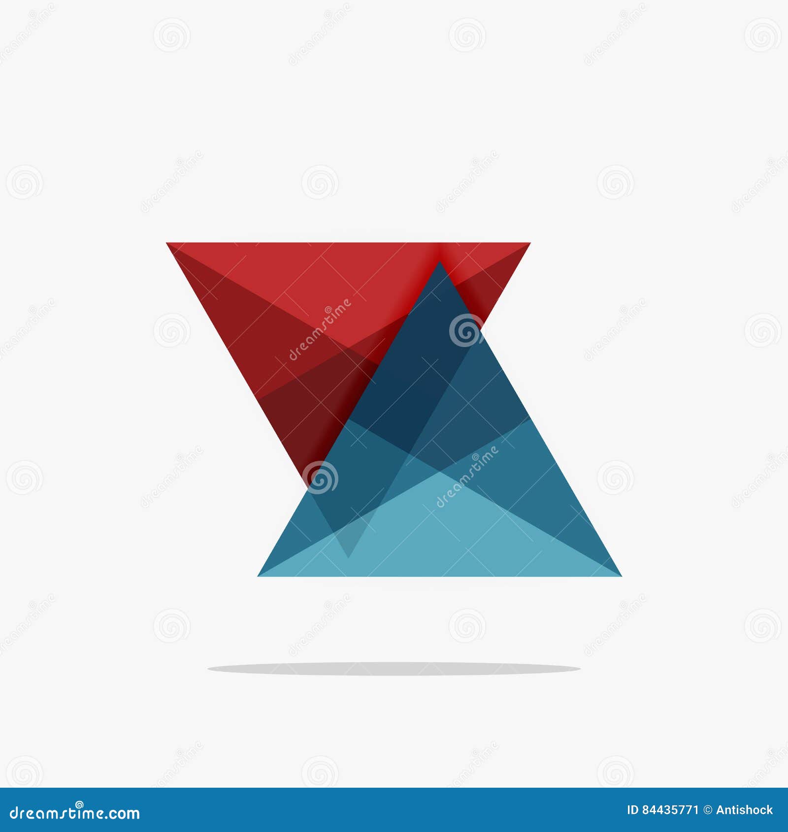 Blank Triangle Infographic Backgrounds Cartoon Vector | CartoonDealer ...