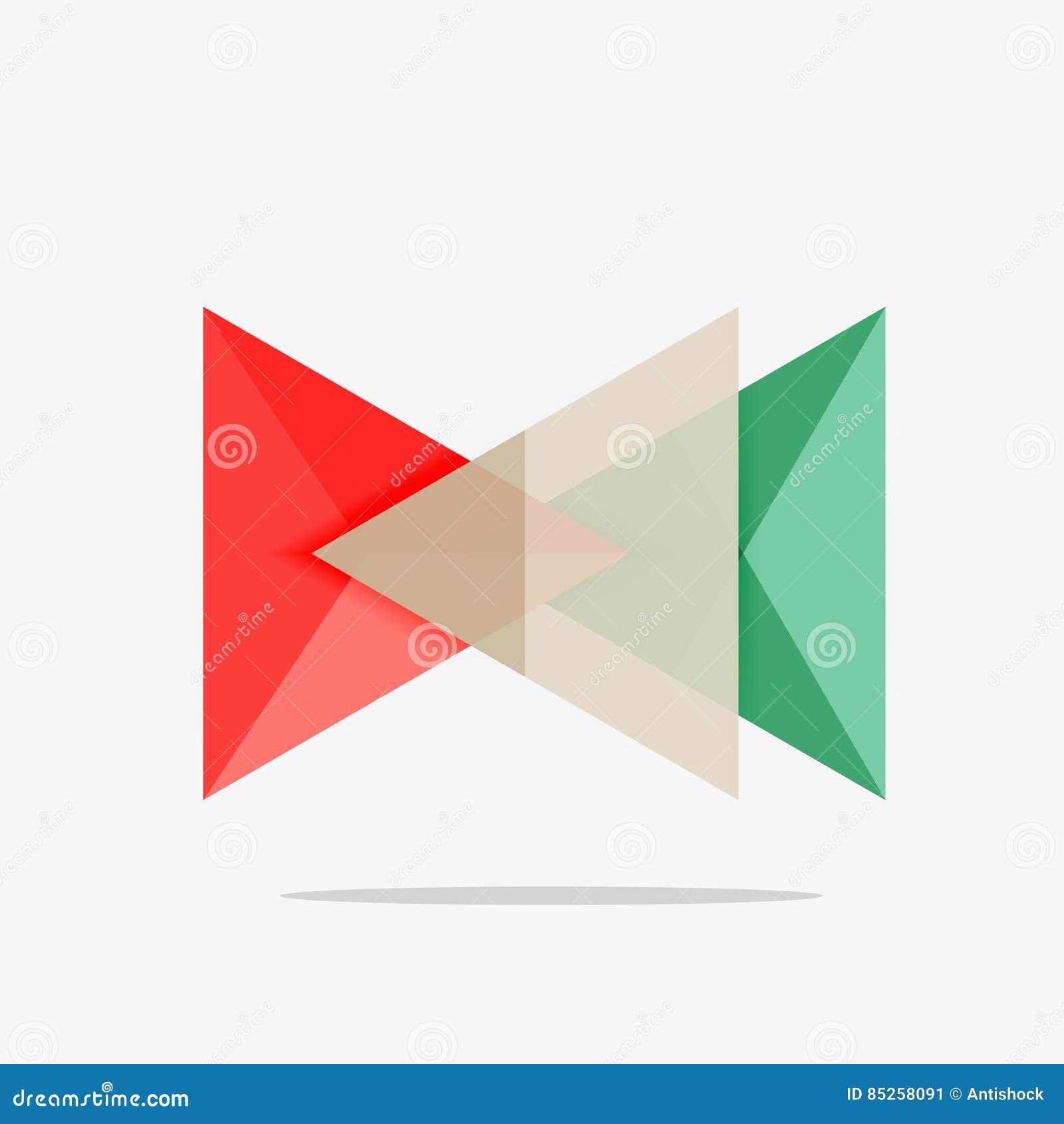 Blank Triangle Infographic Backgrounds Stock Image | CartoonDealer.com ...
