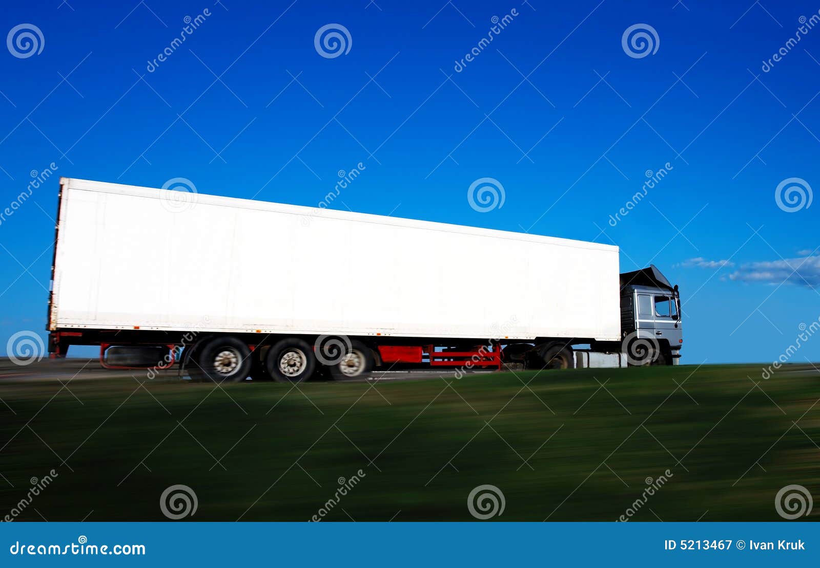 Blank truck stock image. Image of asphalt, trucking, export - 5213467