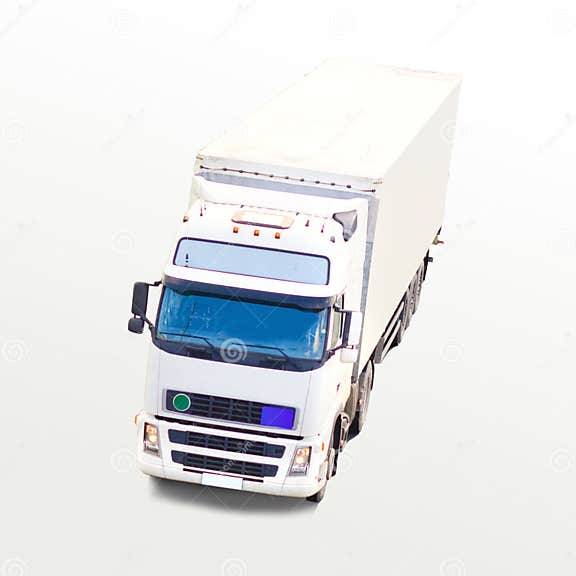 Blank truck stock photo. Image of shipping, delivery, industrial - 8150750