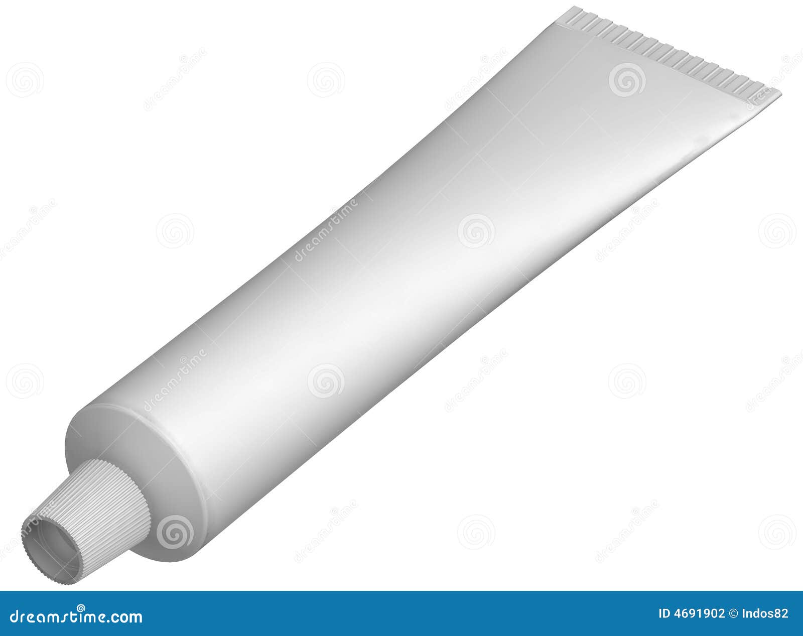 Blank tube stock illustration. Illustration of blank, healthcare - 4691902