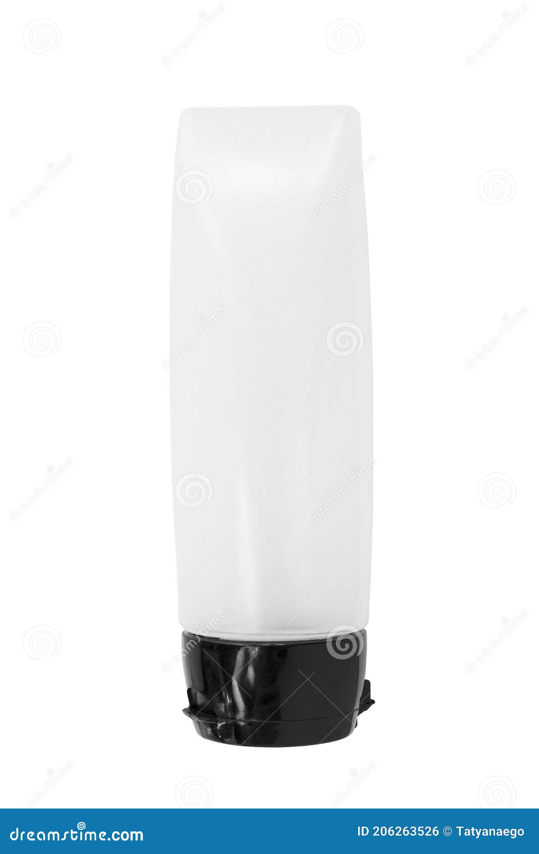 Blank tube isolated stock photo. Image of tube, container - 206263526