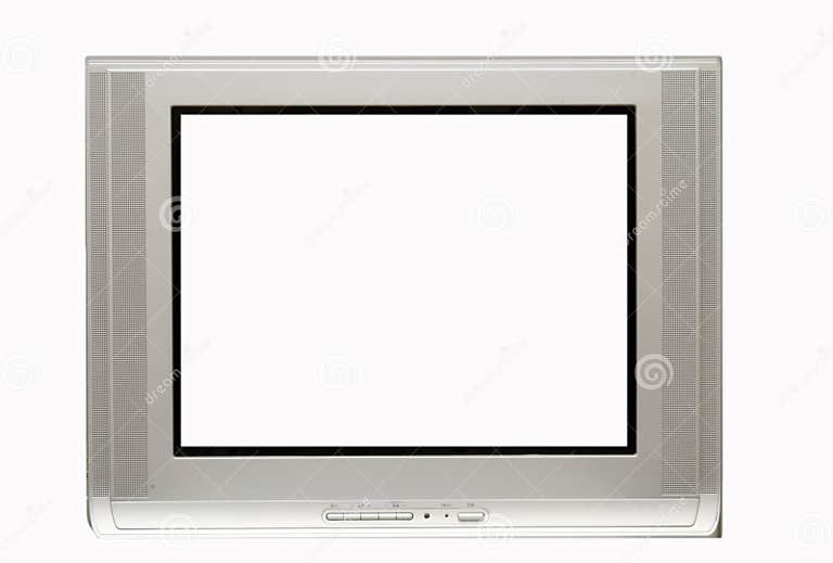 Blank TV stock image. Image of isolated, electrical, electronic - 2800155