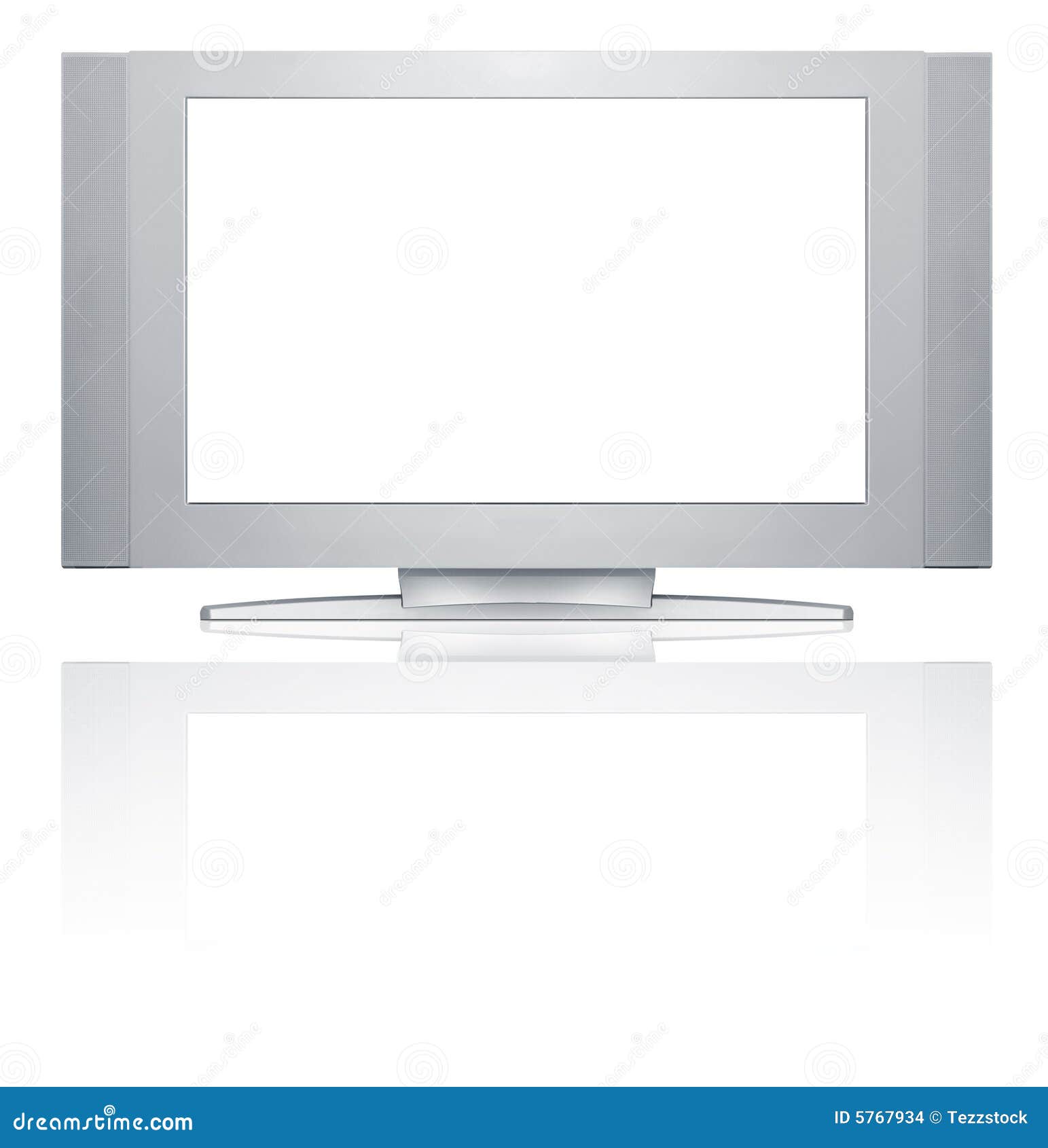 Blank tv screen stock photo. Image of television, plasma - 5767934