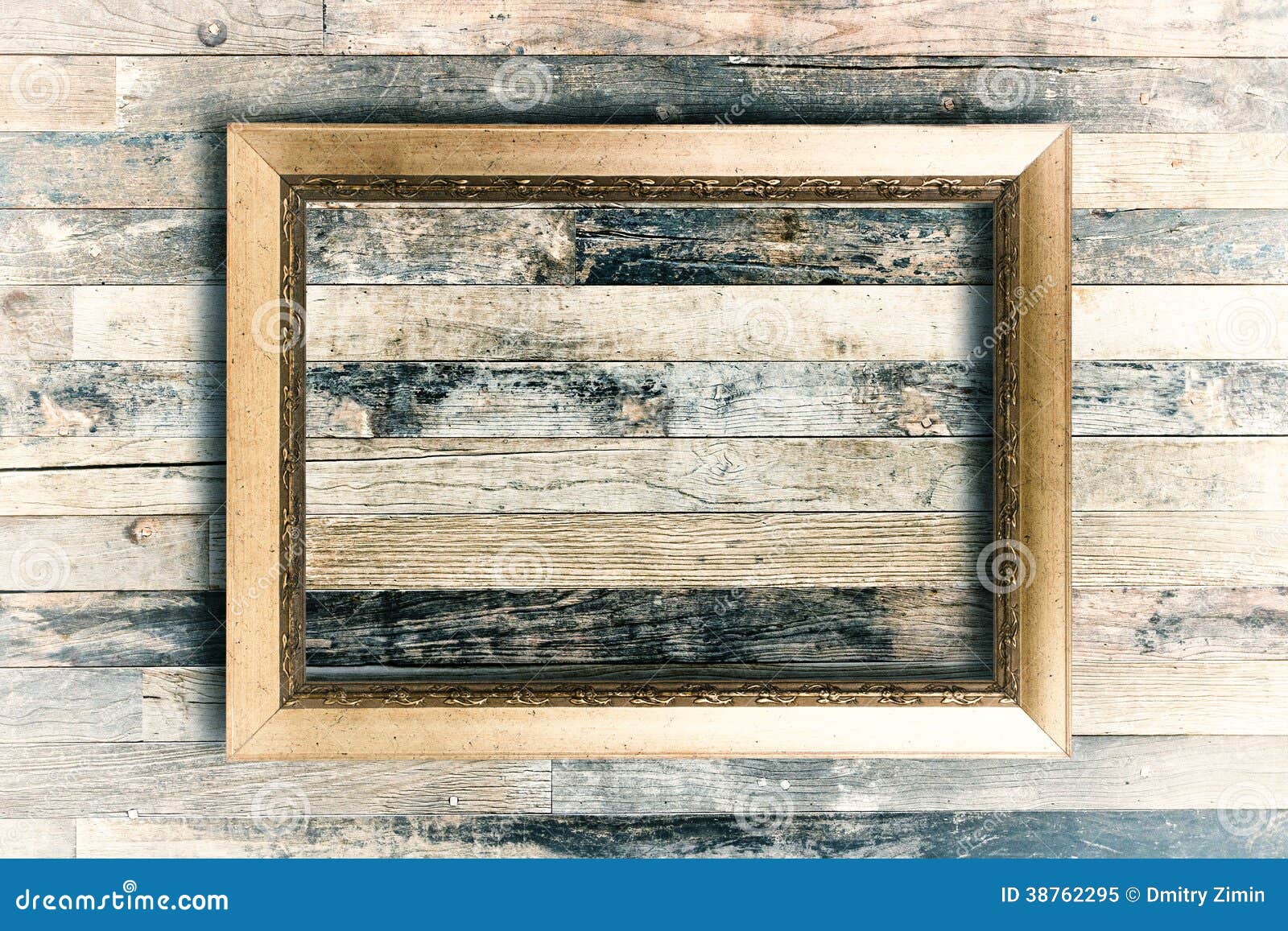Blank vintage frame stock image. Image of canvas, empty - 38762295