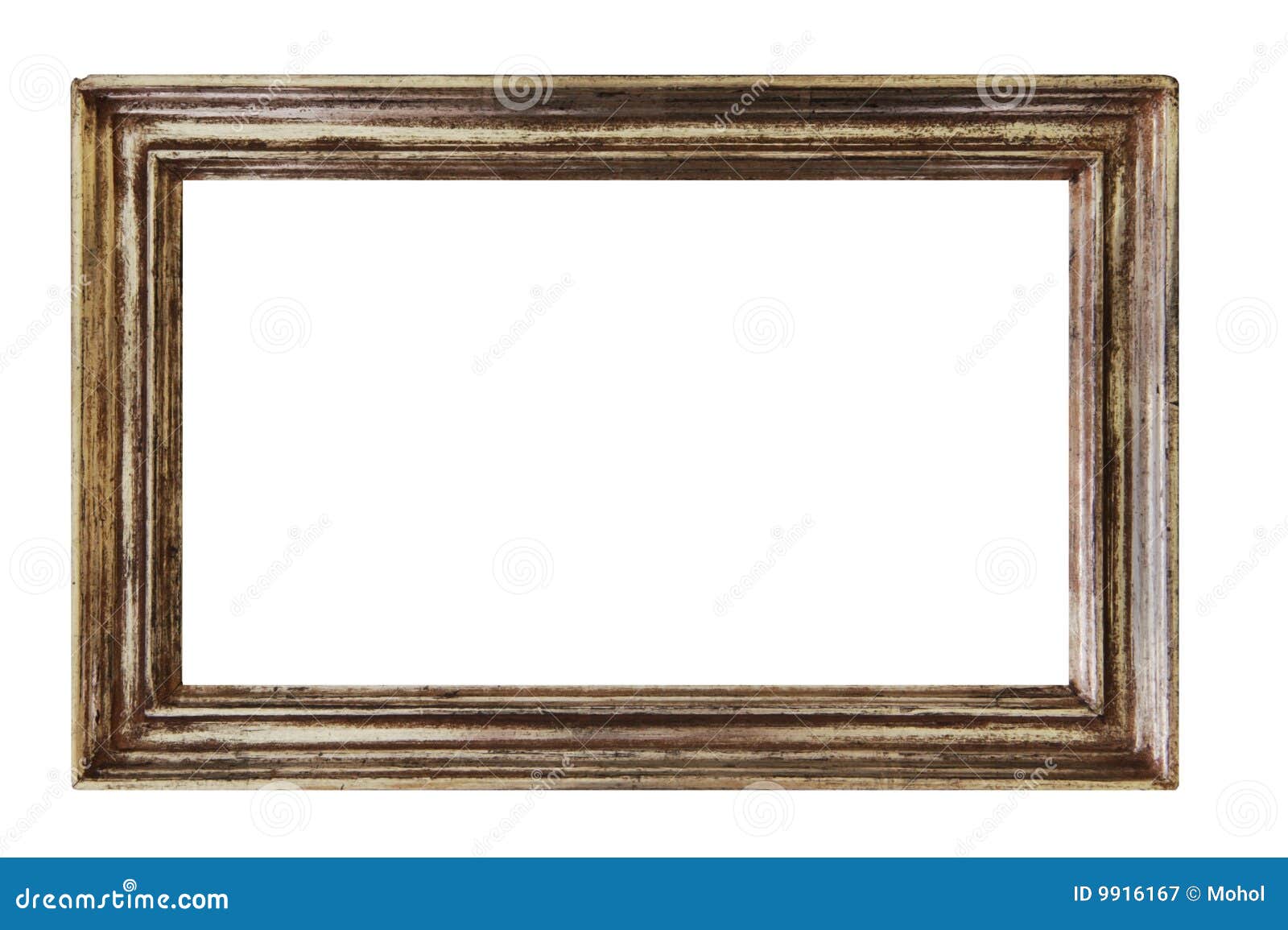 Blank Vintage Frame, Worn and Grungy Stock Image - Image of pattern ...