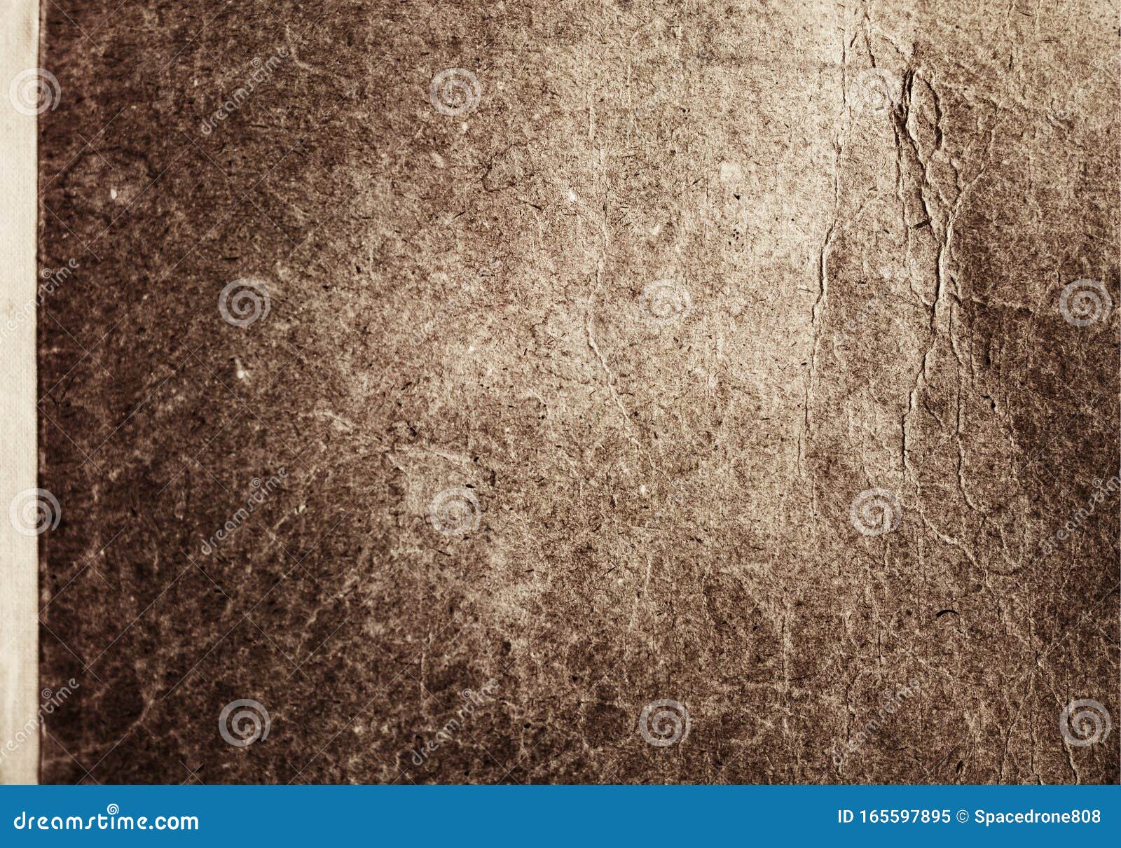 Blank Vintage Notebook Page Texture Background Stock Image - Image of ...