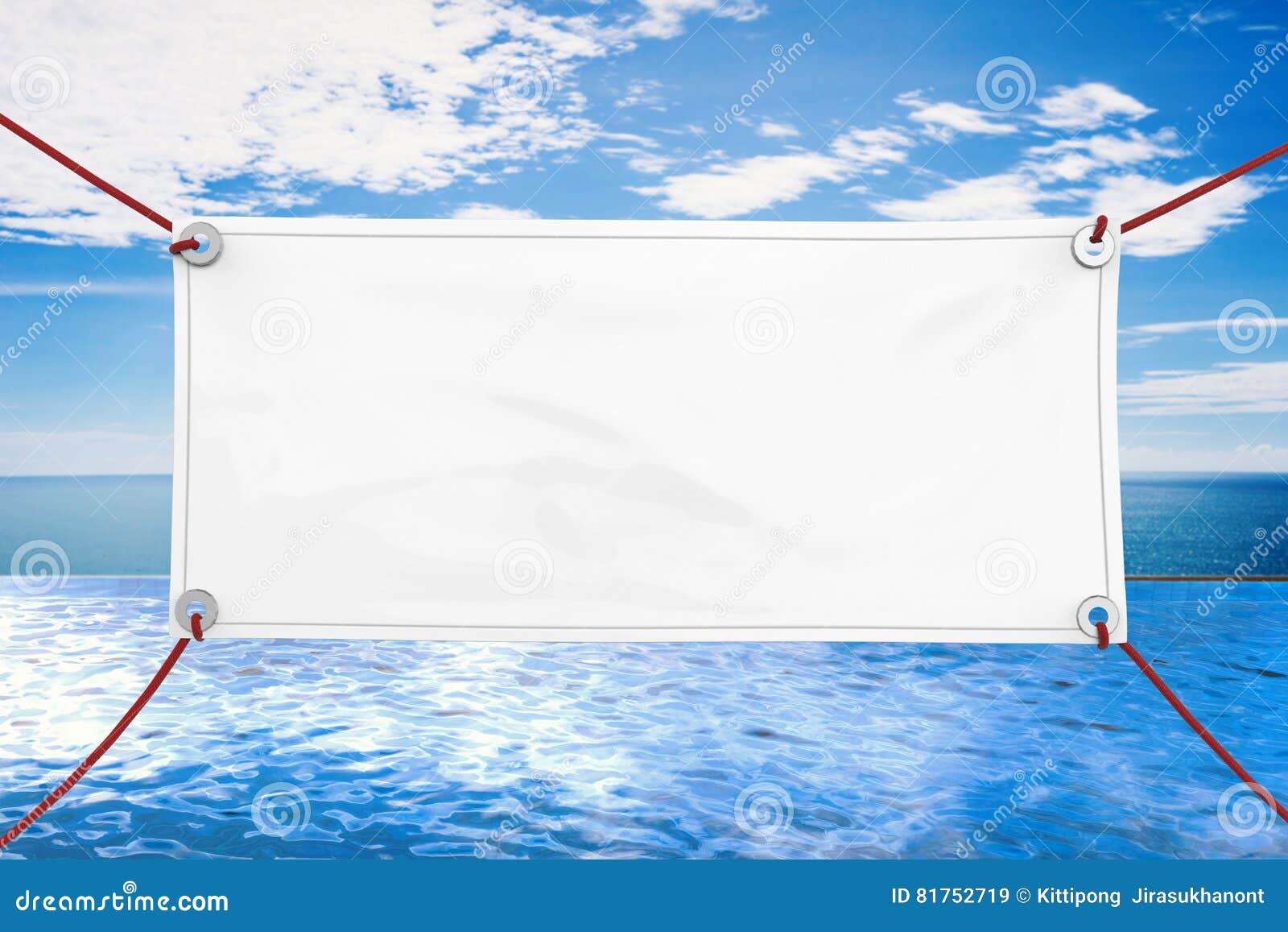 Blank vinyl banner stock image. Image of sign, plastic - 81752719