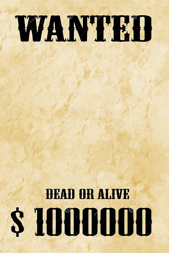 Blank wanted page stock illustration. Illustration of aged - 16386415