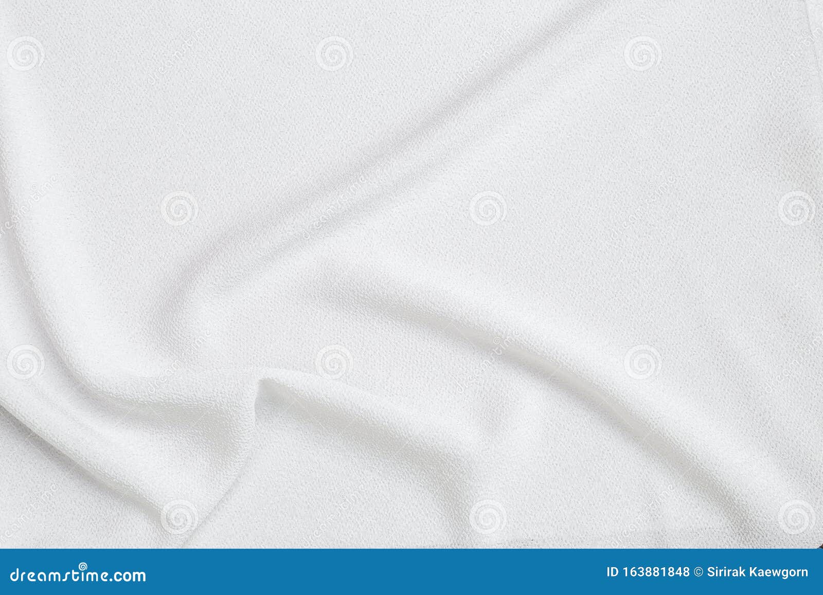 Blank Waving White Fabric Texture Background Stock Photography ...