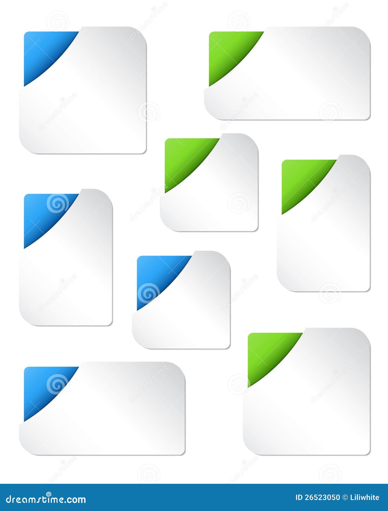 Blank Web Banner Templates stock vector. Illustration of design - 26523050