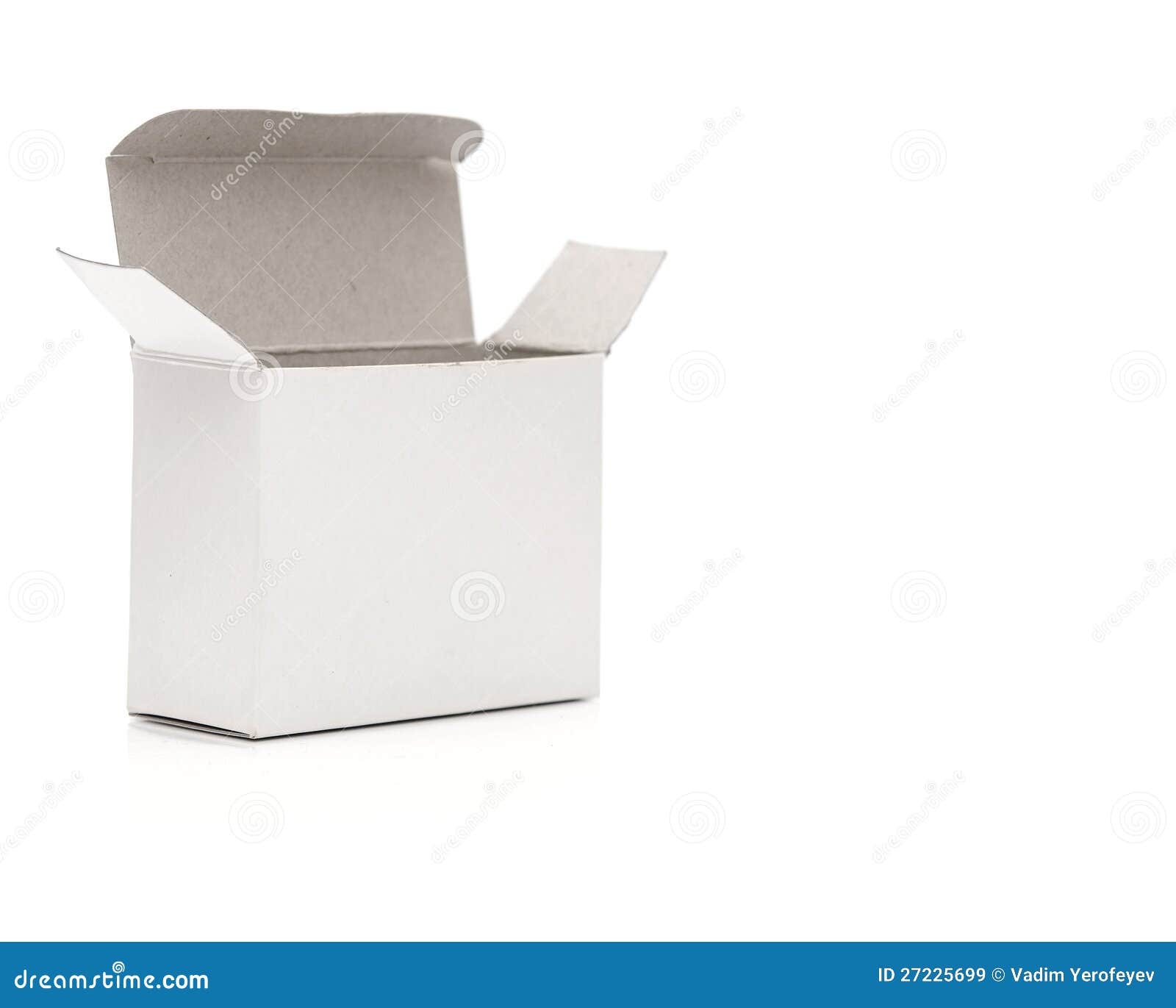 Blank white box stock image. Image of storage, container - 27225699