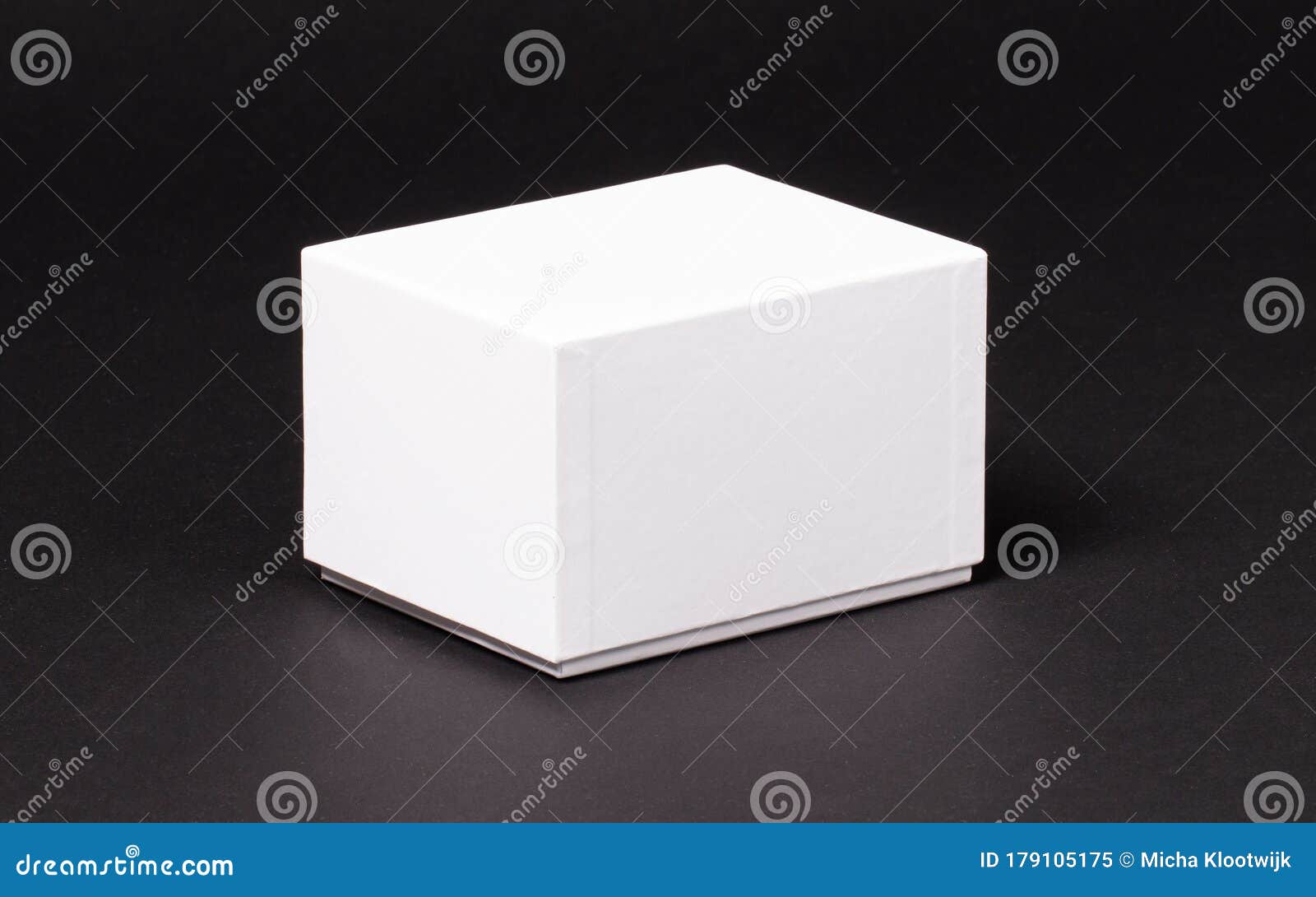 Blank White Box on Black Background Stock Image - Image of brown ...