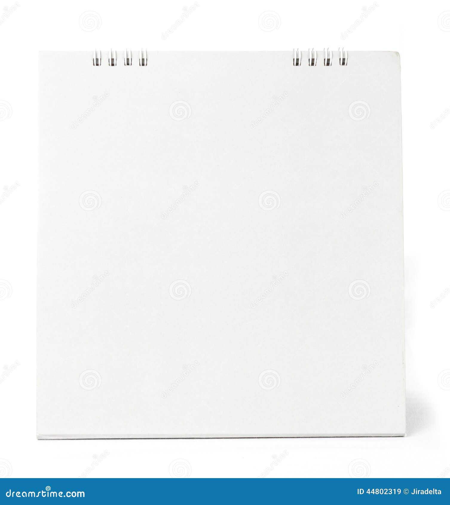 Blank White Calendar stock image. Image of sign, paper - 44802319