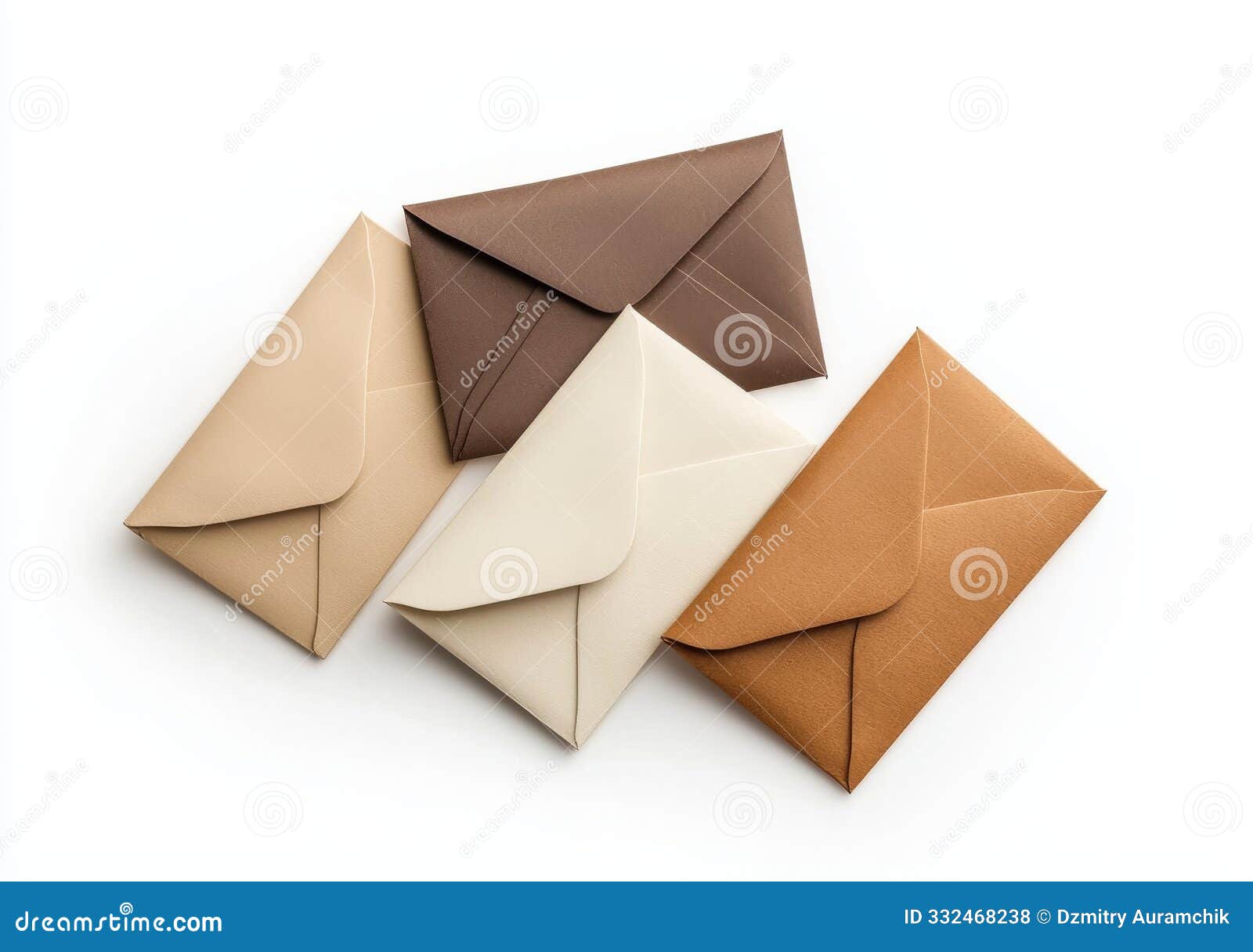 Blank White and Craft Rectangular Paper Bag with Stickers Mockup Stock ...