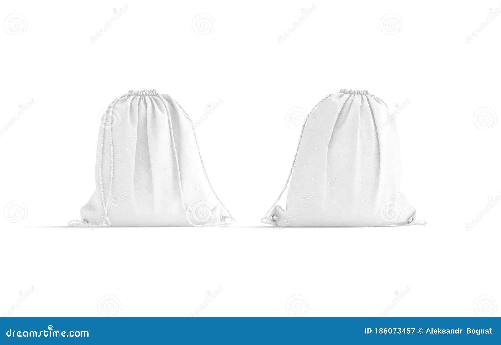 Blank White Drawstring Backpack Mockup, Front and Back View Stock ... Blank White Drawstring Backpack Mockup, Front and Back View Stock ...