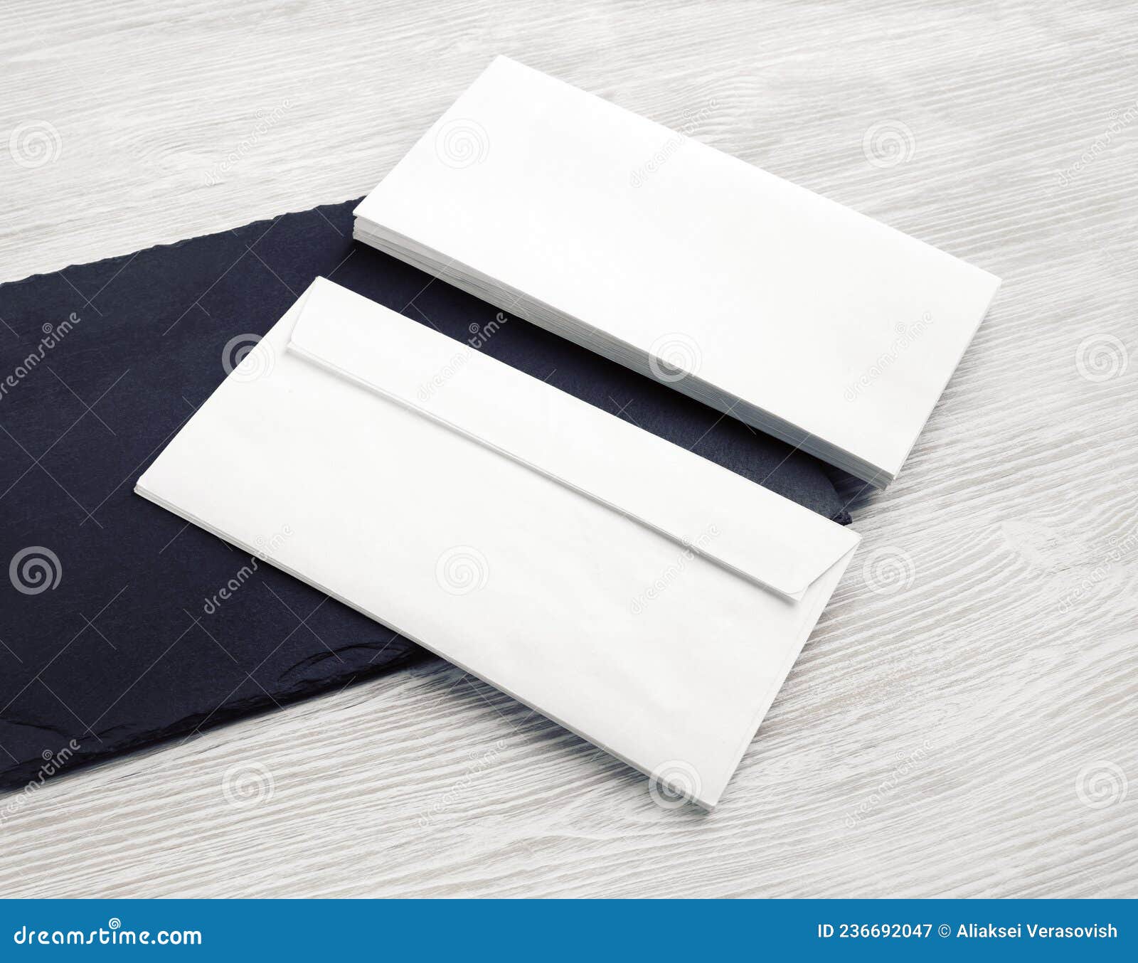 Blank white envelopes stock image. Image of invitation - 236692047