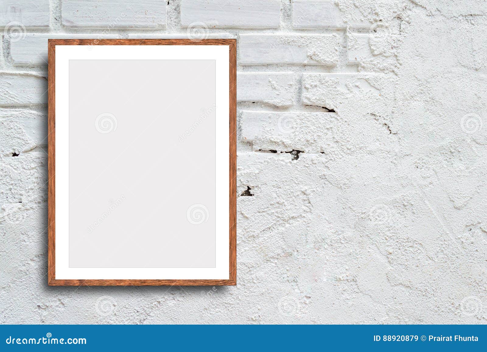 Blank Brick Wall Template
